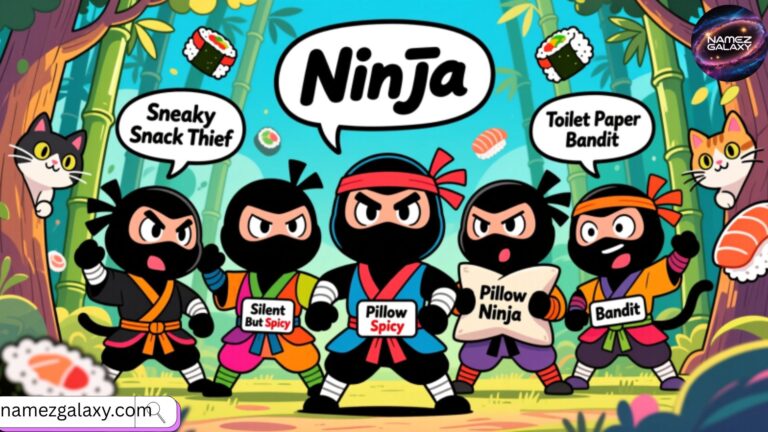 480 Badass Ninja Names for Your Next Fiction Project