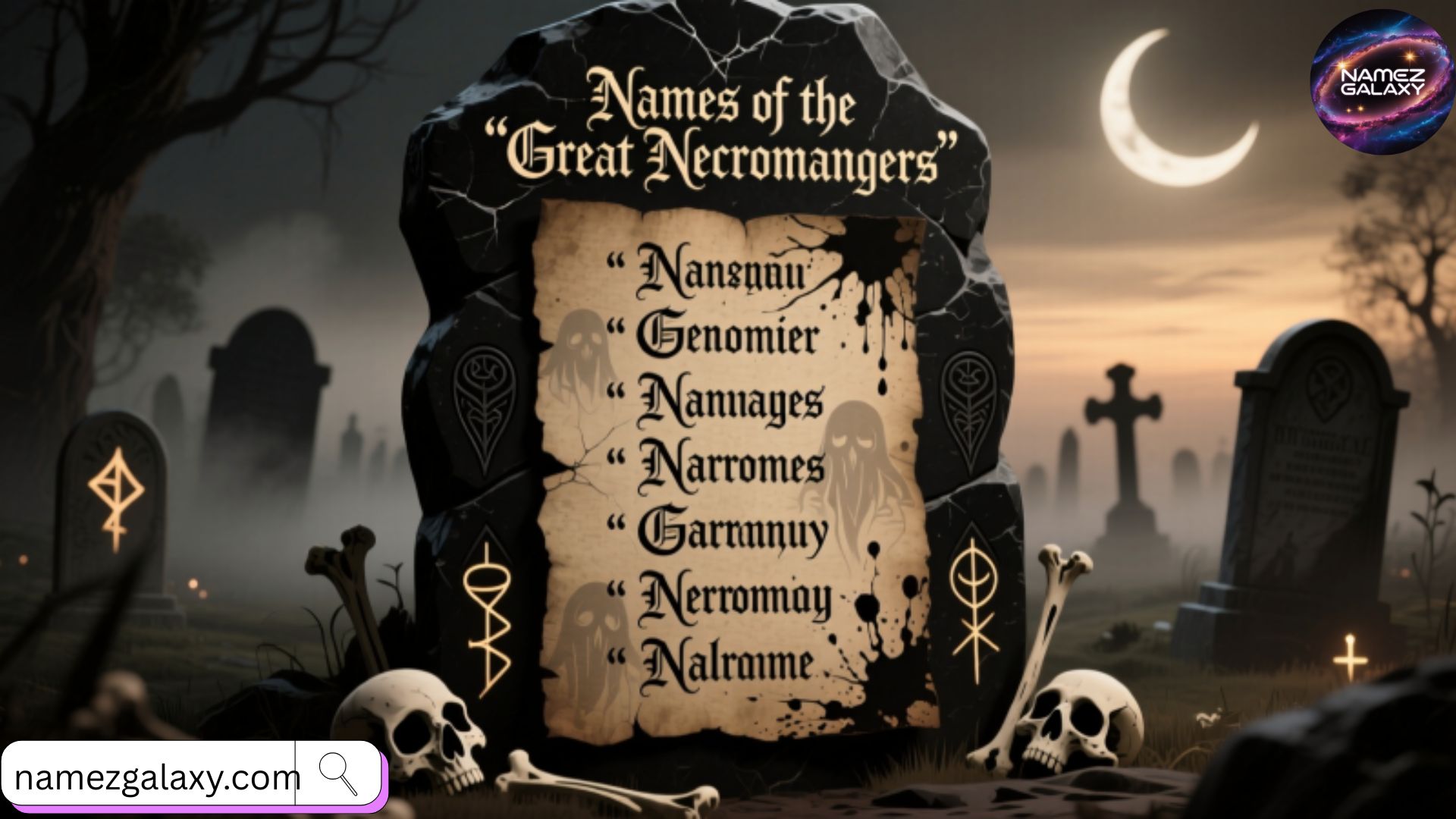 600 Best Necromancer Names to Inspire Your Dark Fantasy Tale