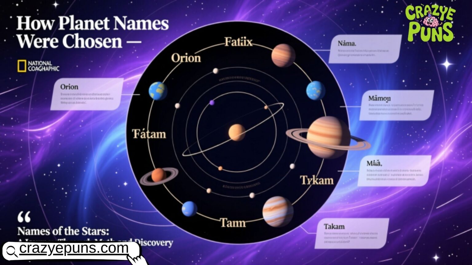 Planet Names: 400 Celestial Planet Name Ideas & Generator
