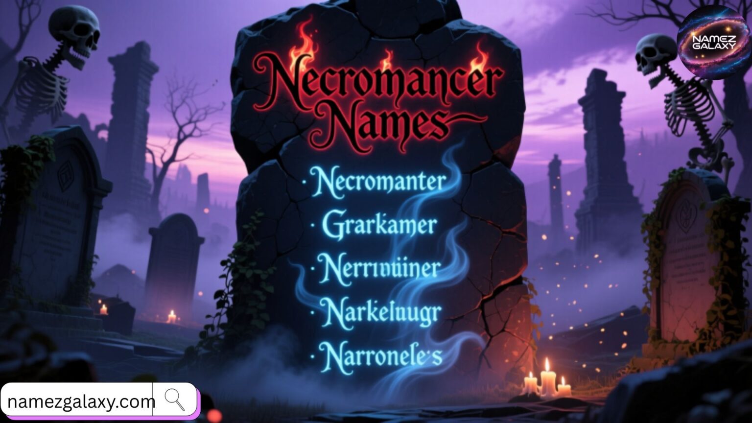 600 Best Necromancer Names to Inspire Your Dark Fantasy Tale