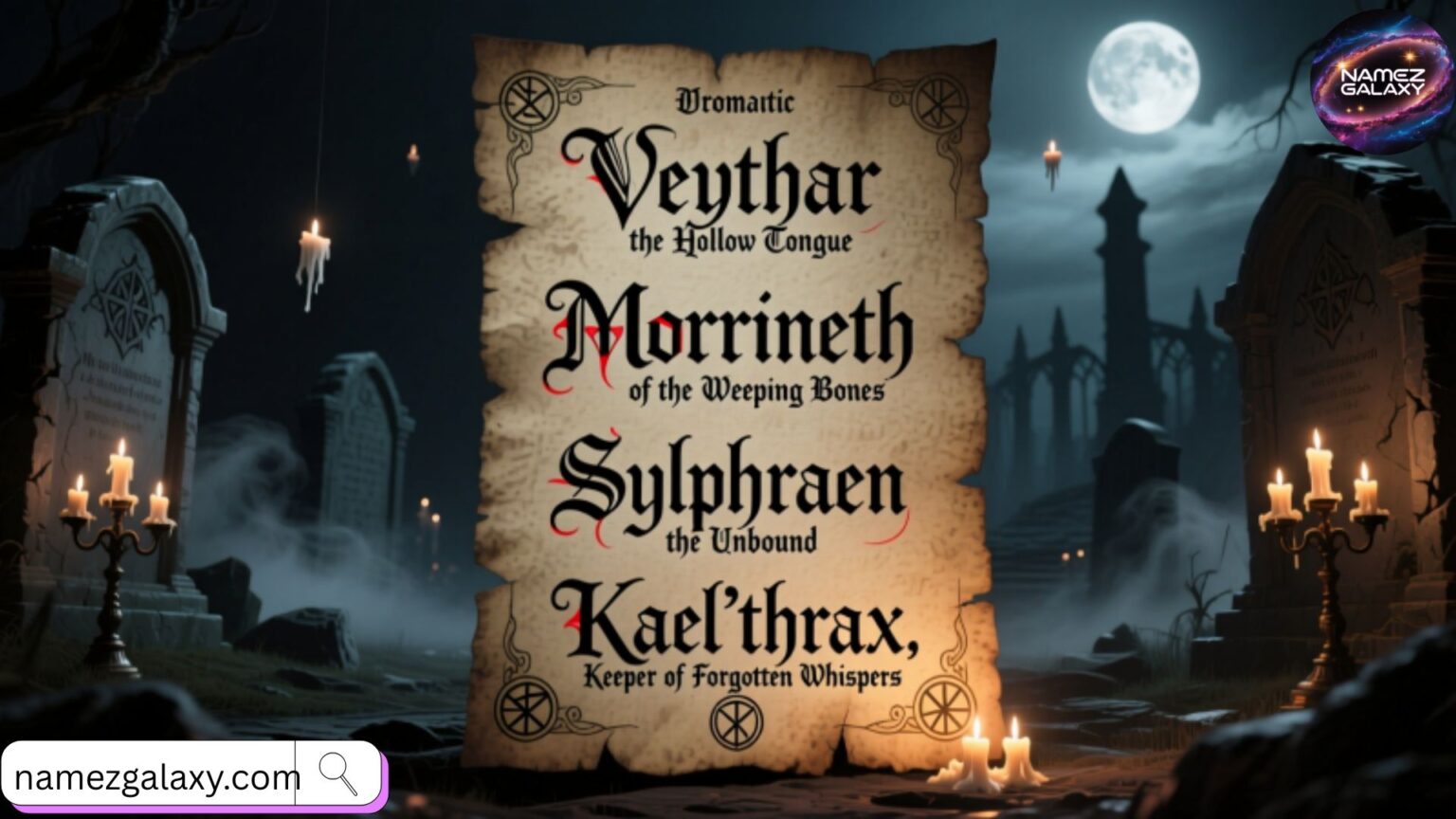 600 Best Necromancer Names to Inspire Your Dark Fantasy Tale