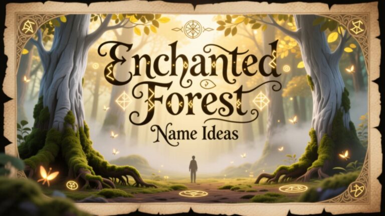 460+ Enchanting Forest Names To Transform Your Fantasy World