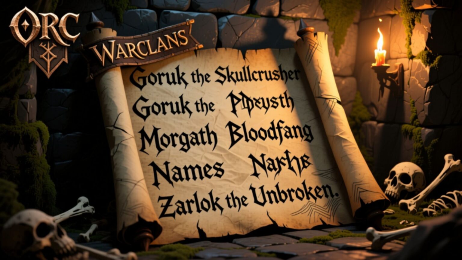 530+ Brutally Epic Orc Names for Your Fantasy Characters