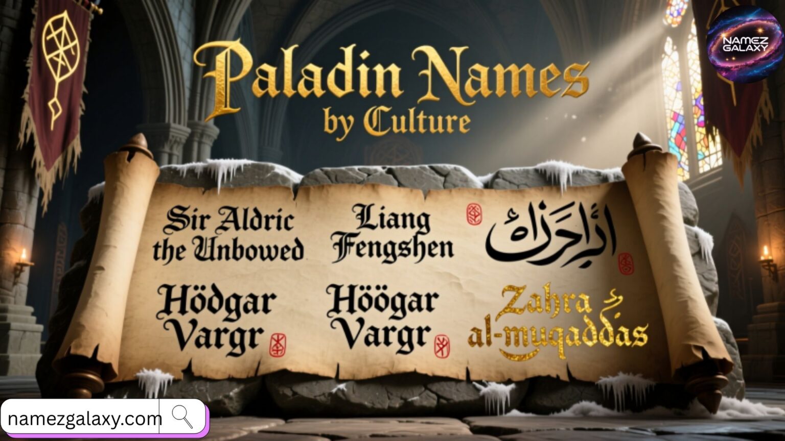 600+ Paladin Names: Noble, Dark & Fantasy Name Ideas