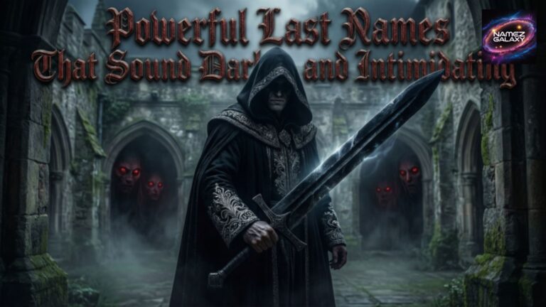 Last Names That Mean Evil: Dark, Sinister Surnames With Powerful ...