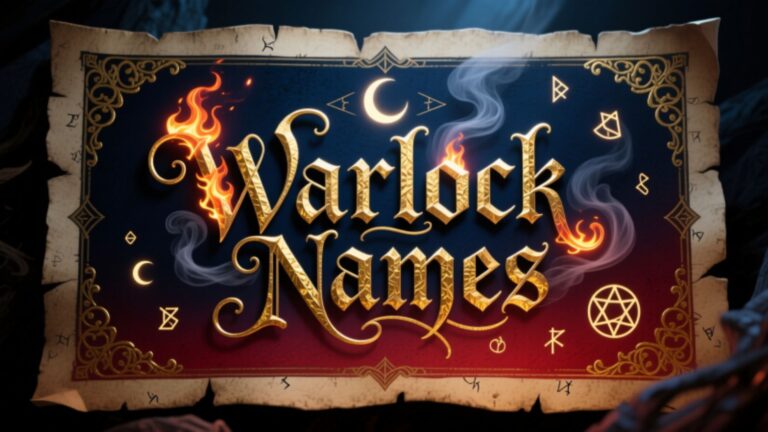 500 Enchanting Warlock Names For Your Next RPG Character